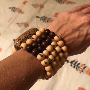 Rainforest Native | Jewelry | Five Strand Aa Seed Bracelet | Poshmark